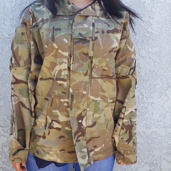Vintage | Jackets & Coats | Vintage British Mtp Multicam Surplus Camo ...